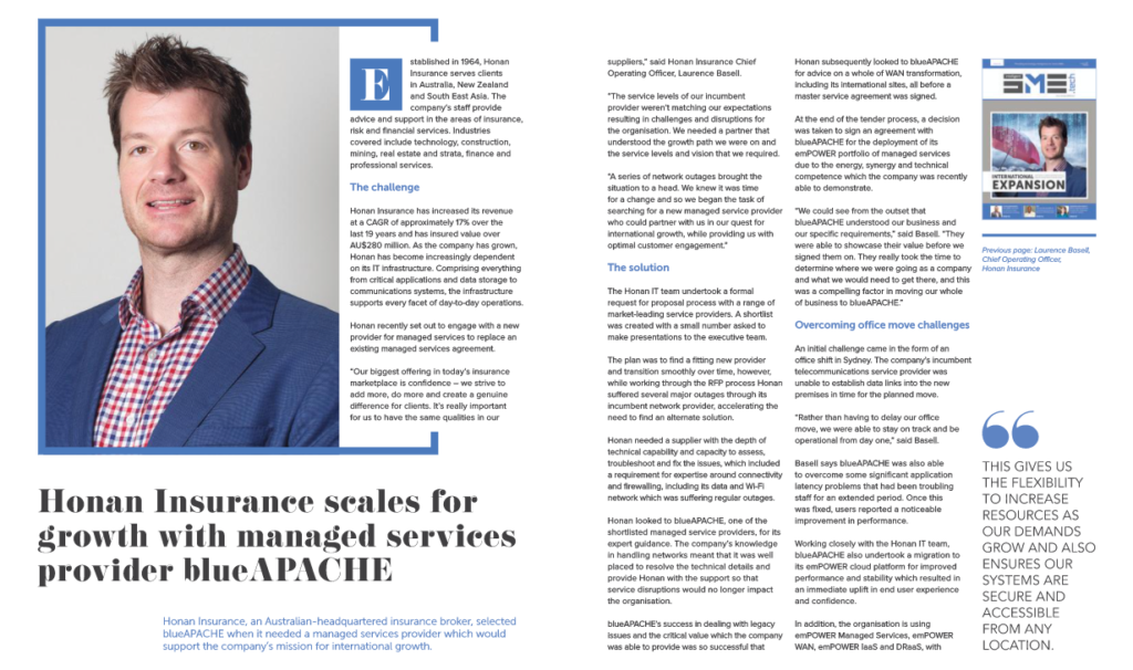 Article screenshot - blueAPACHE